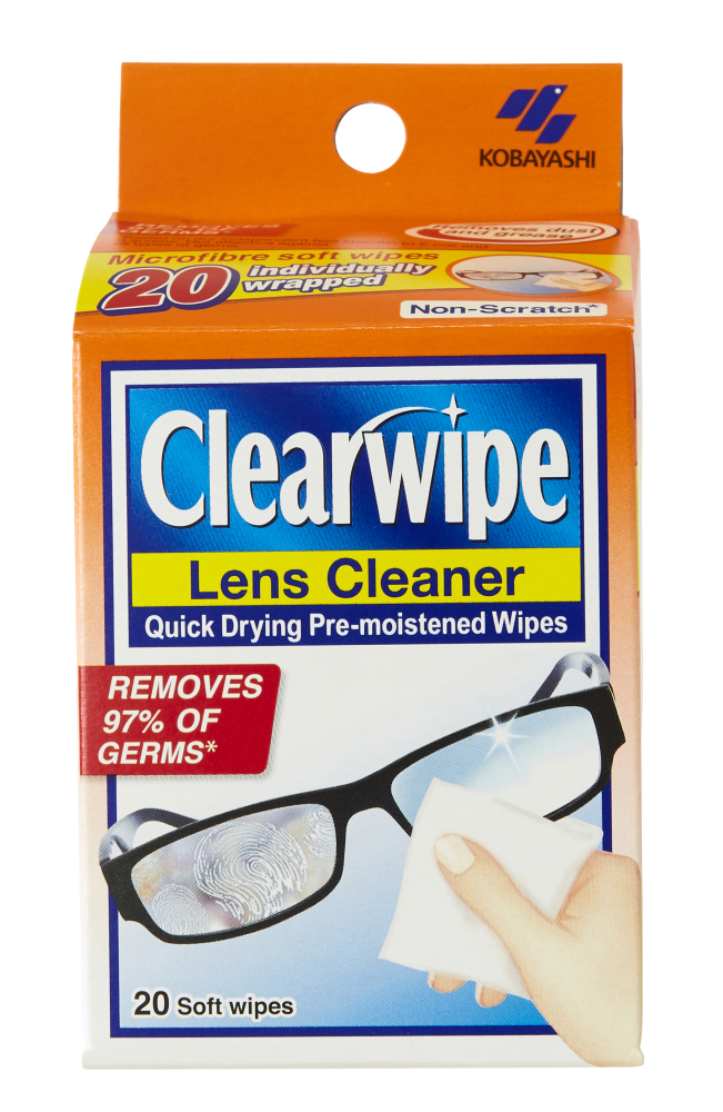 Clearwipe Lens Cleaner - Kobayashi Healthcare Australia